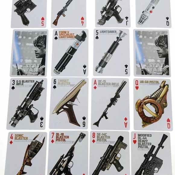 Star Wars | Games | Star Wars Playing Cards 2 Pack Collectors Tin4pk ...